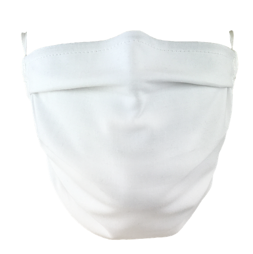 White Washable & Reusable Surgical Style Face Mask Made in USA – TekTailor