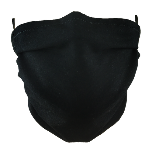 Black Washable & Reusable Surgical Style Face Mask Made in USA – TekTailor
